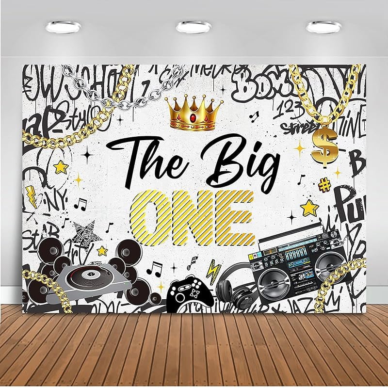 The Big One Backdrop 1st Birthday Party Photography Background The Big ...