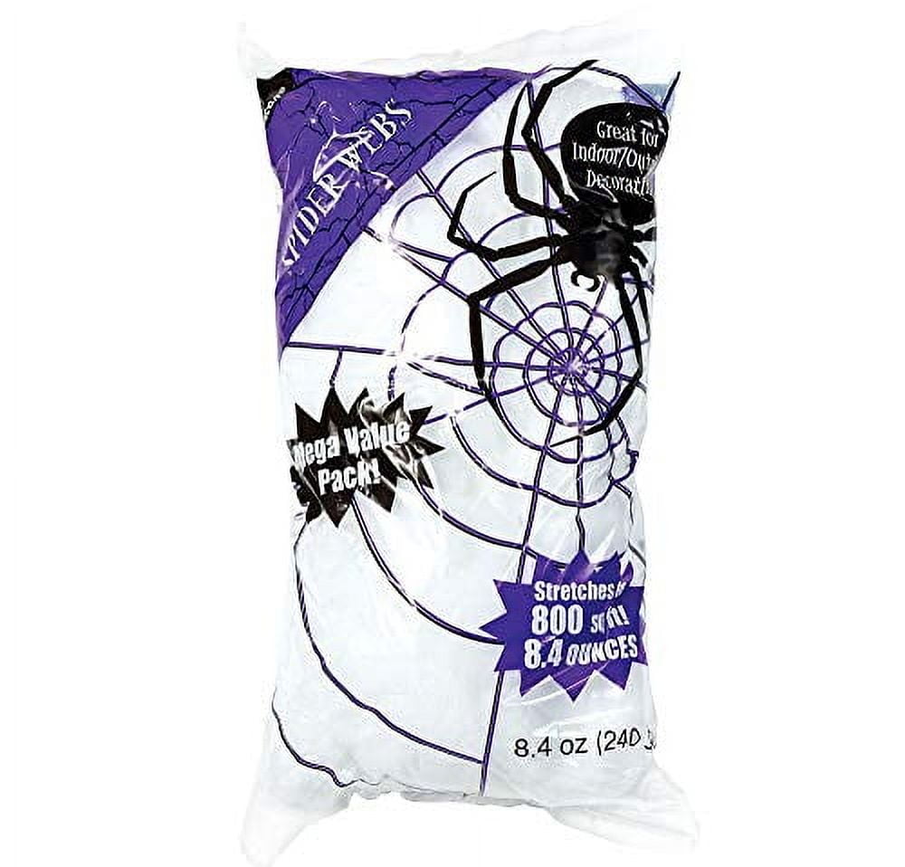 Big Pack Stretchable Polyester Spider Web -240 grams, 1 Pack - Walmart.com