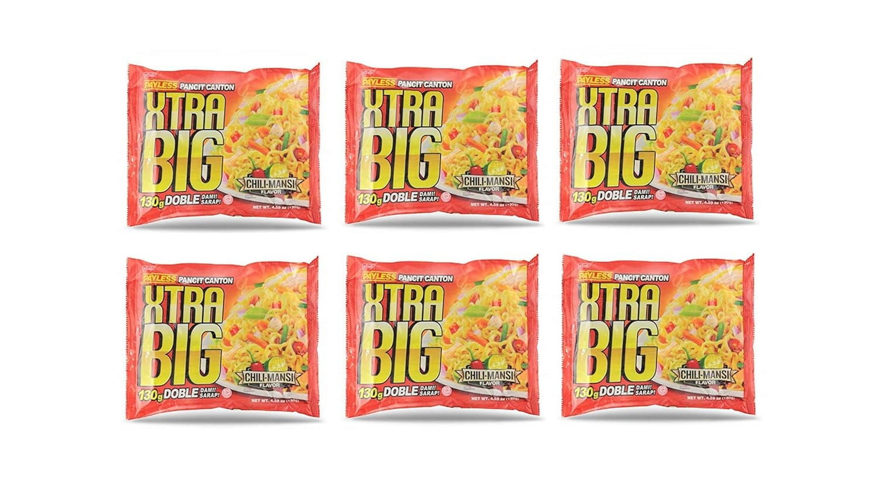 Big Pancit Canton Chilimansi Flavor 130g, 6 Pack - Walmart.com