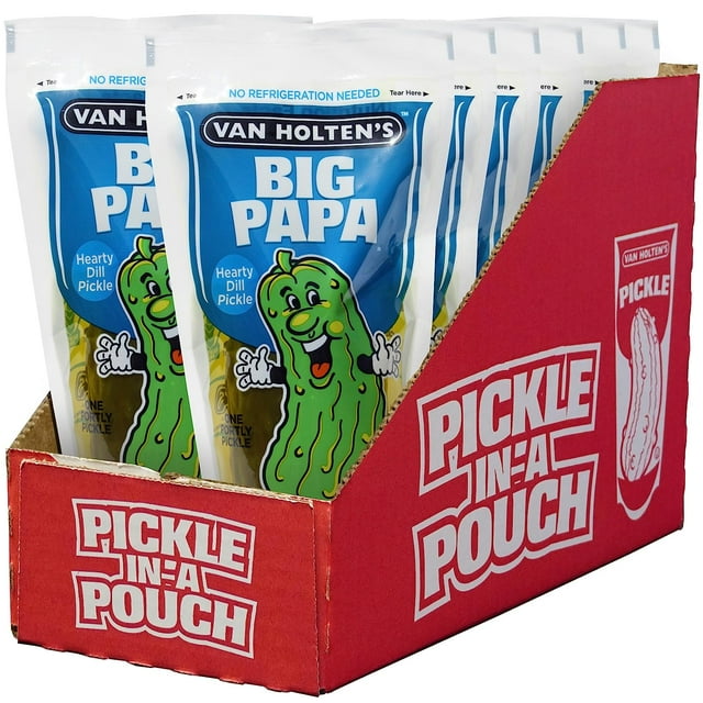 - Big Papa Pickle-In-A-Pouch - 12 Pack - Walmart.com