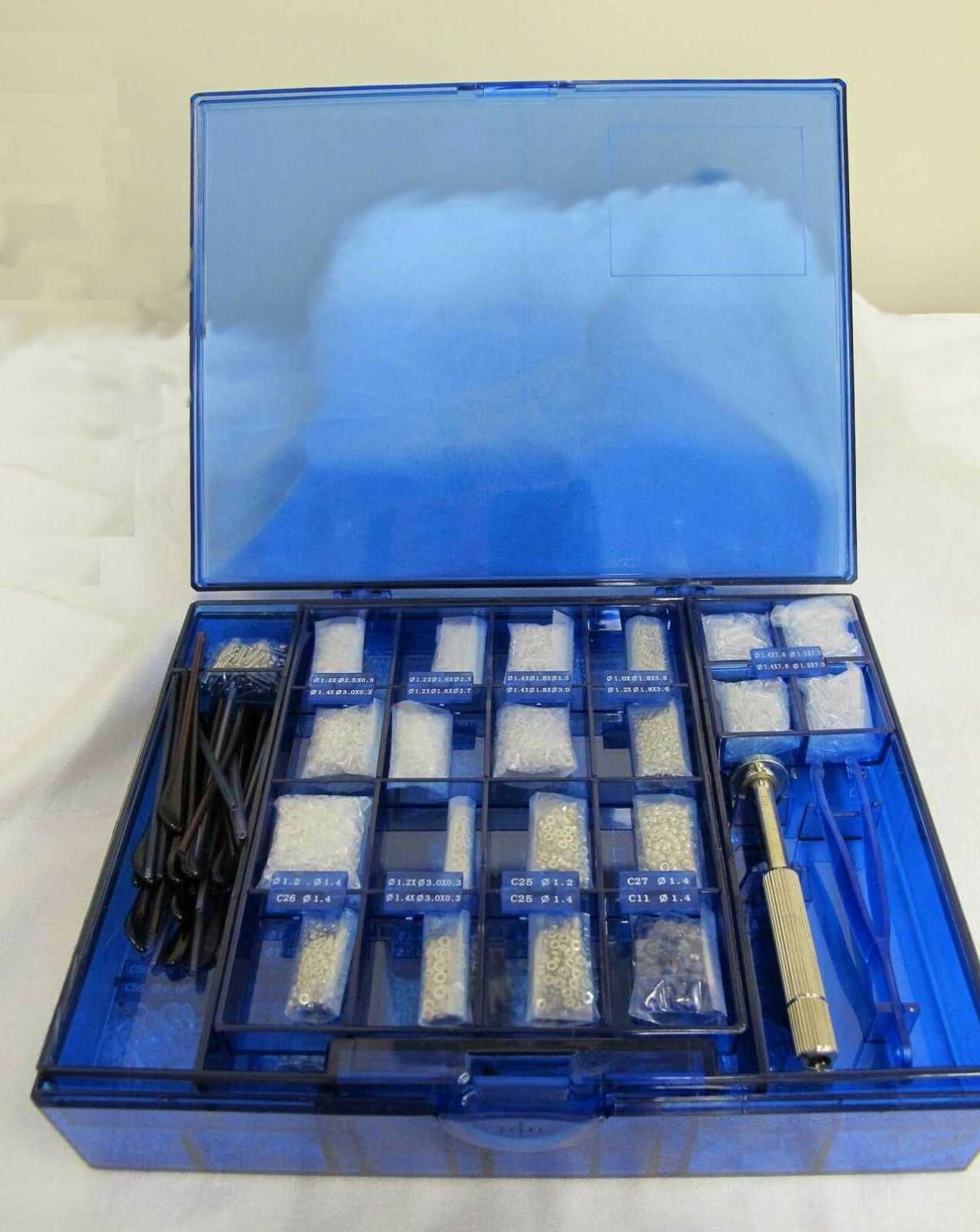 Big Parts Kit #1 For Eyeglasses Frames Screws Nose Pads - Walmart.com