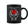 Big Piece Of Heart Lives In Heaven She Is My Daughter Coffee Mugs ...