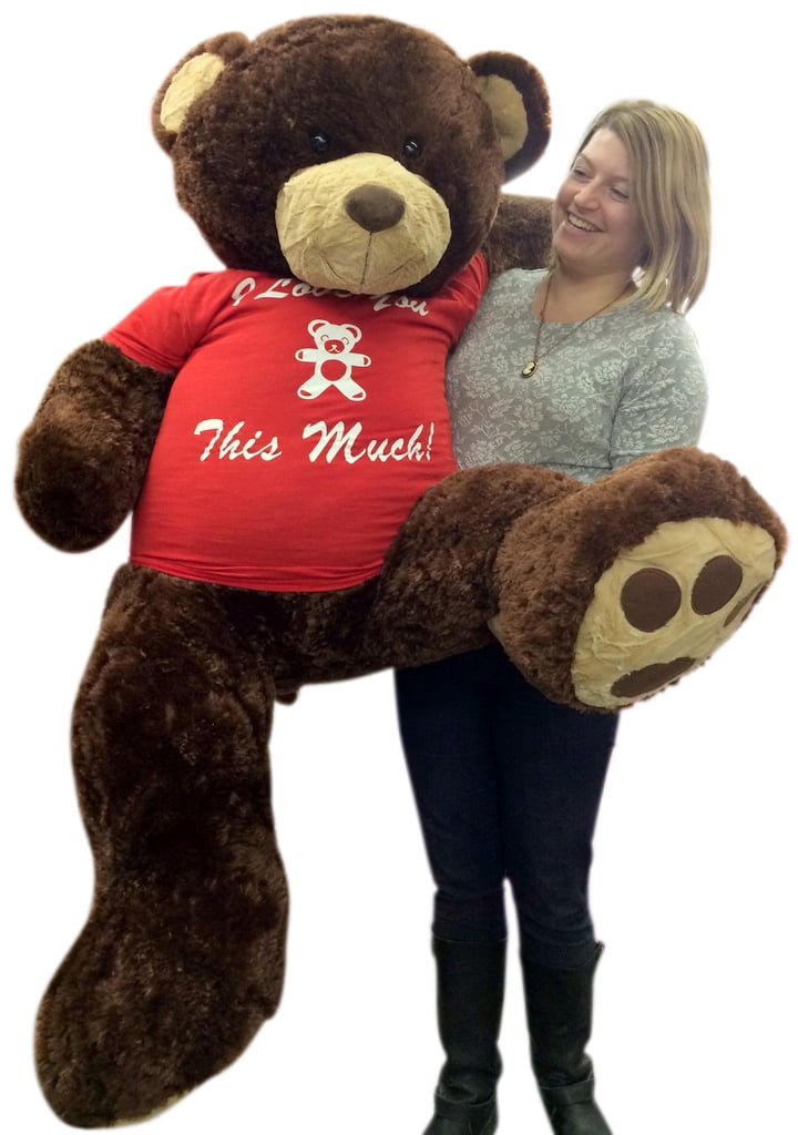 Big Plush Giant Foot Teddy Bear Stuffed Animals and Plush Toys ...
