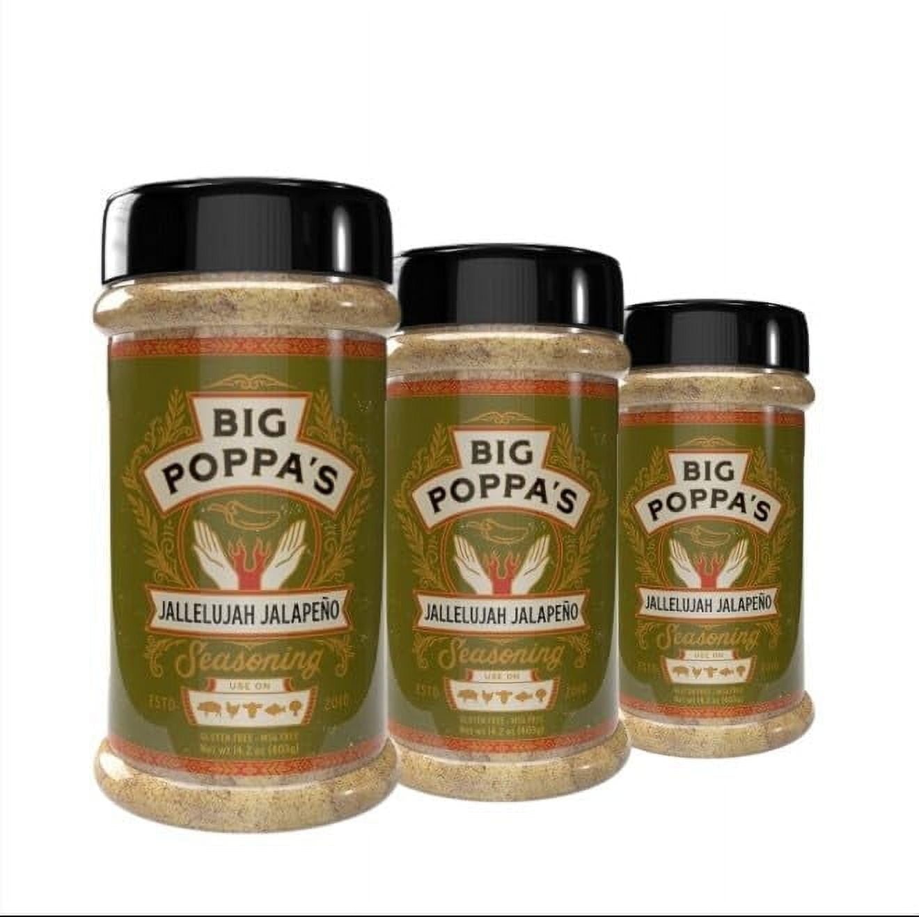 Big Poppas Jallelujah Jalapeno Seasoning (3 Pack Bundle) - Walmart.com