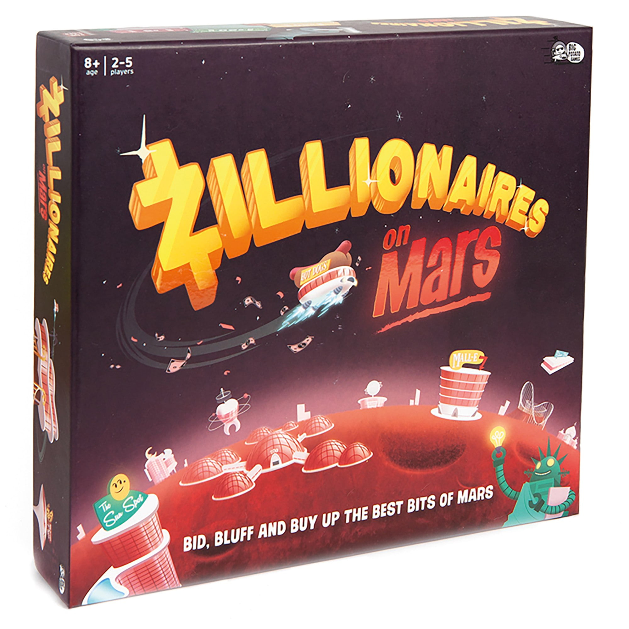 Big Potato Games: Zillionaires on Mars - Bid, Bluff & Buy Board Game ...