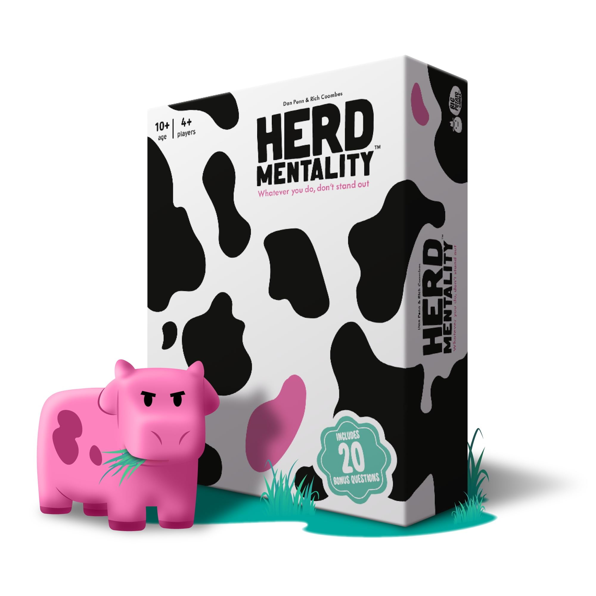 Big Potato Herd Mentality: Udderly Hilarious Board Game for Group Fun ...