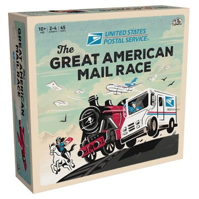 Big Potato USPS The Great American Mail Race Board Game - Walmart.com