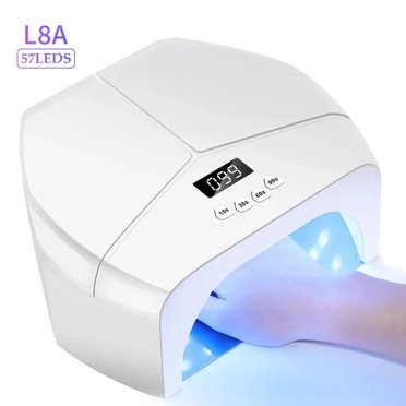 SUN5 Professional 48W UV LED Nail Lamp, Portable Fingernail Drying ...