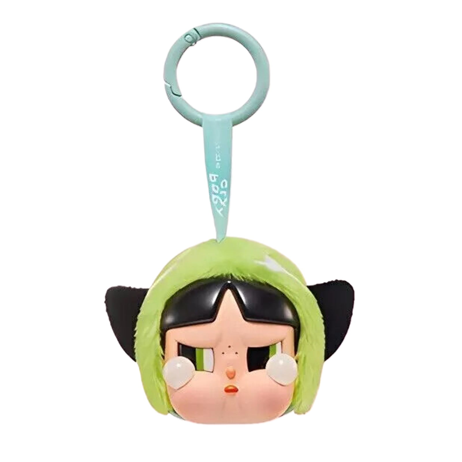 Big Promotion Exciting Power Cartton Puff Plush Plush Doll Toy Keychain ...