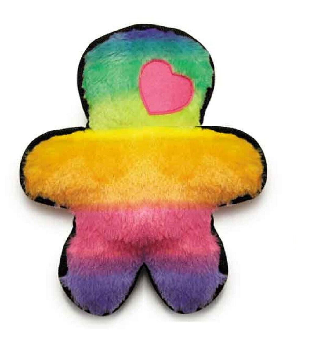 Big Rainbow Dog Toys Soft Squeak Play Pride Style for Medium to Large ...