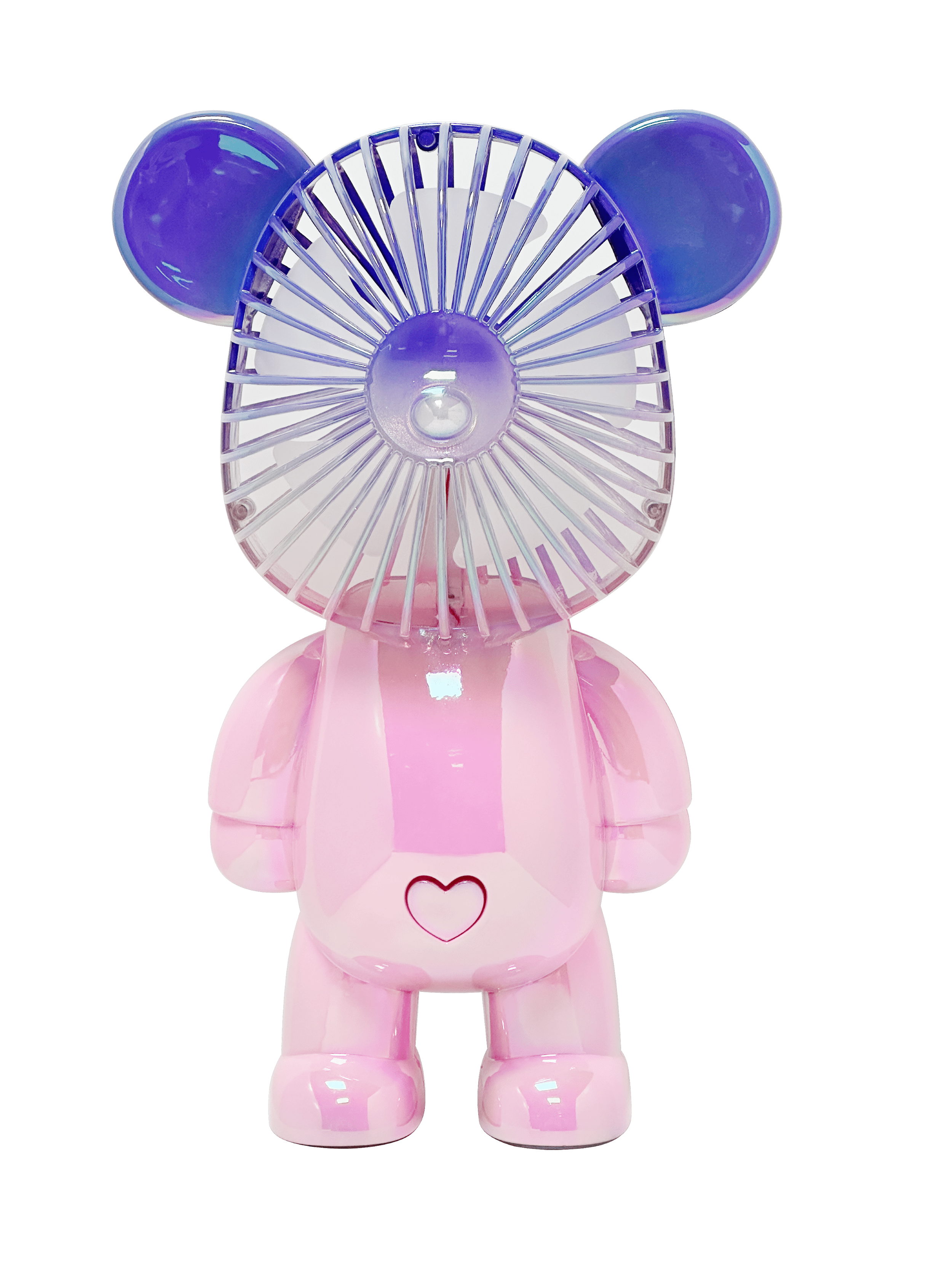 Big Rechargeable Bear Fan-Jelly Pink-(BBFJELLY) - Walmart.com
