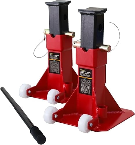 TCE 22 Ton Jack Stands Pin Style Heavy Duty Professional Car Jack Stand ...