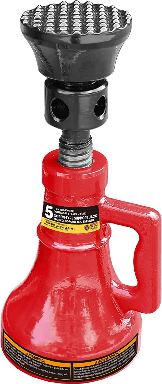 Big Red 5 Ton Professional Car Support Screw Jack for House ...