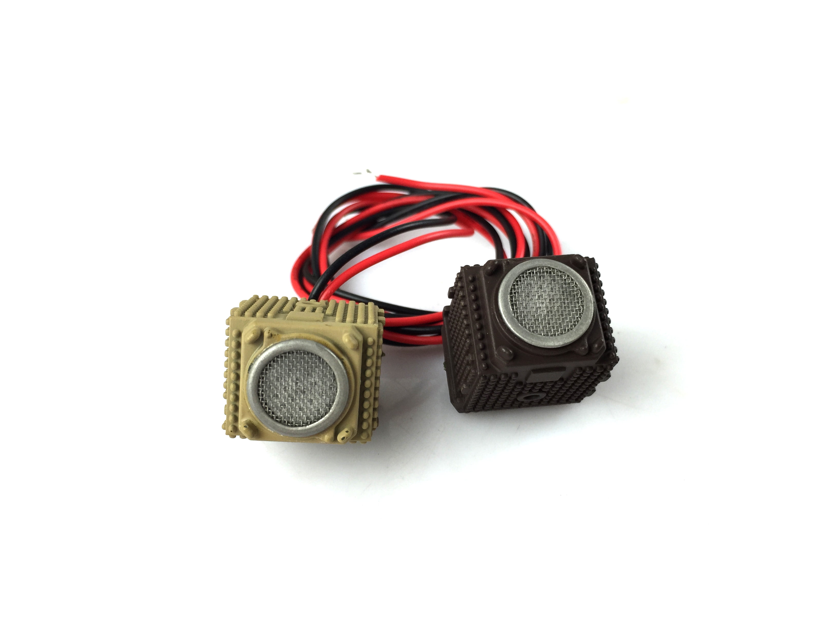 Big Red Black Eyes Modified Part for Henglong Model 1/16 6.0 7.0 3938 ...