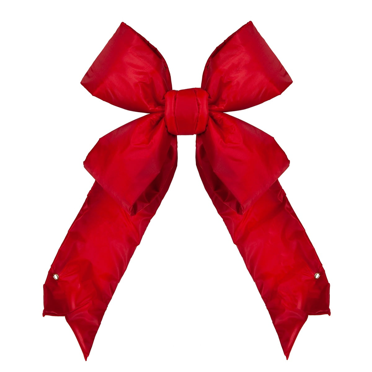 Big Red Christmas Outdoor Bows, Commercial-Grade 3D Structural Nylon ...