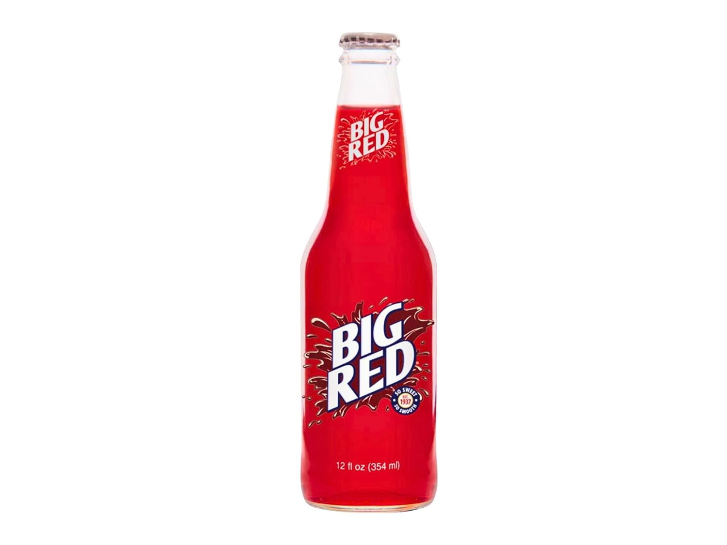 Big Red Cream Soda Glass 12 Ounce Bottles 12 Pack