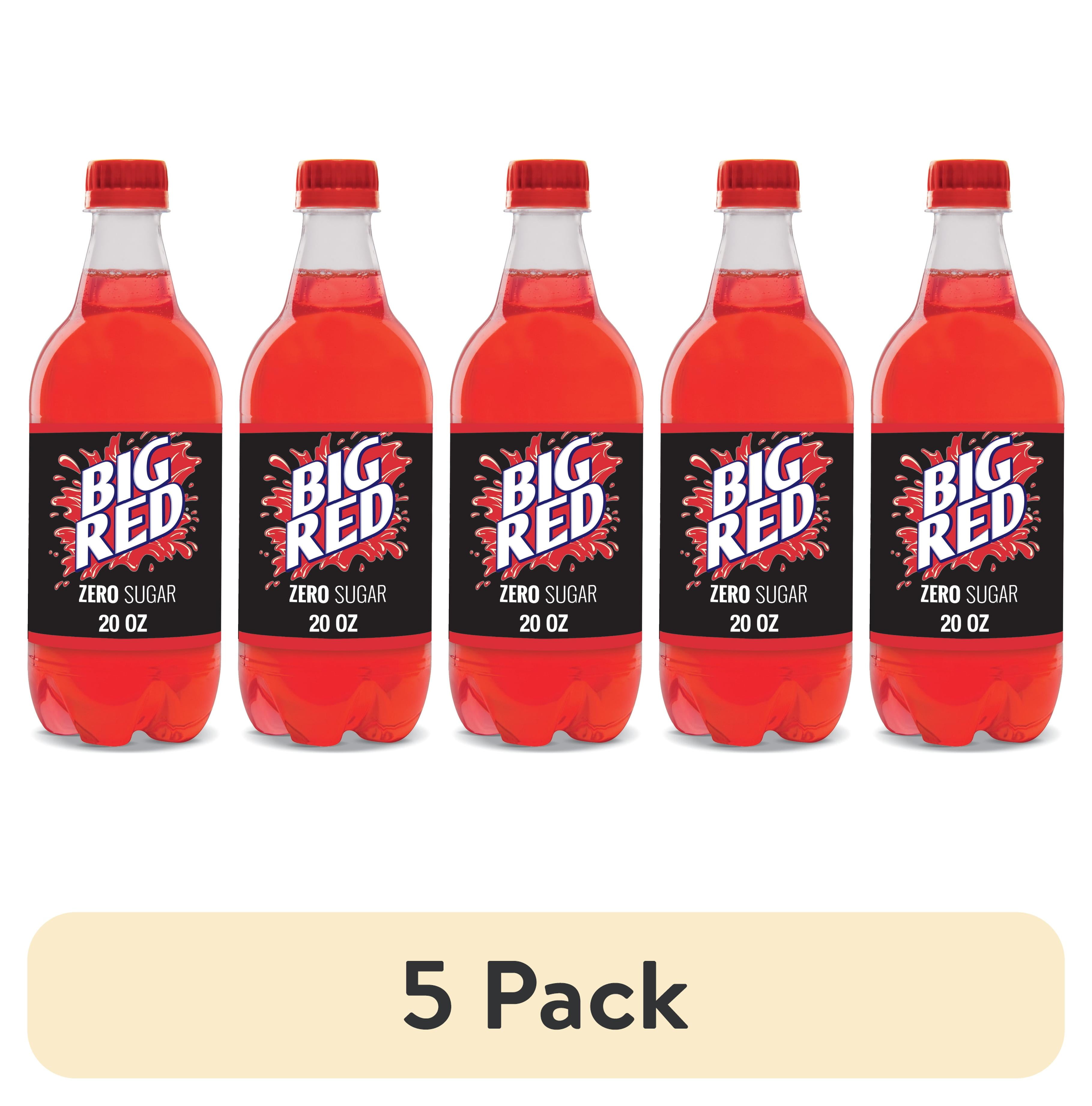(5 pack) Big Red Diet Soda, 20 Fl. Oz. - Walmart.com