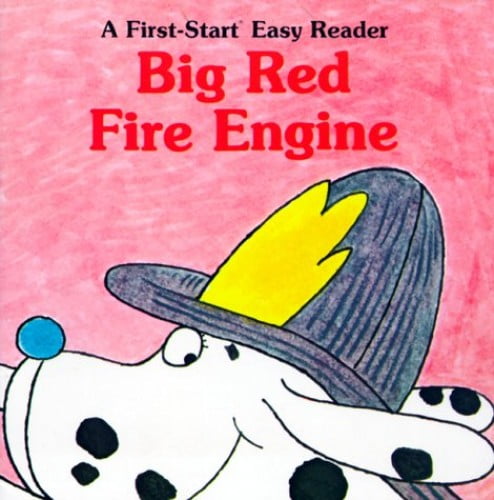 Pre-Owned Big Red Fire Engine (A First-Start Easy Reader) (Paperback ...
