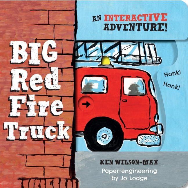 Big Red Fire Truck, (Board Book) - Walmart.com