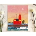 Big Red Lighthouse Poster Holland Michigan Harbor Lighthouse Coast ...