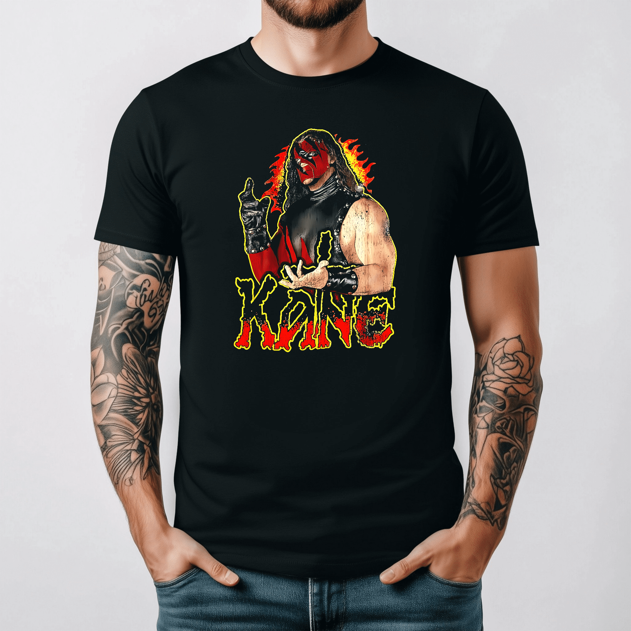 Big Red Machine Wrestling Retro Graphic T-shirt Combat Sport Top,for ...