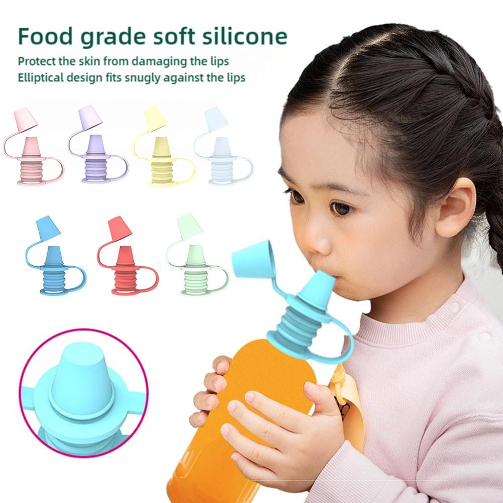 Big Red Nozzle Anti-Overflow Silicone Bottle Top Nozzle Silicone Bottle ...