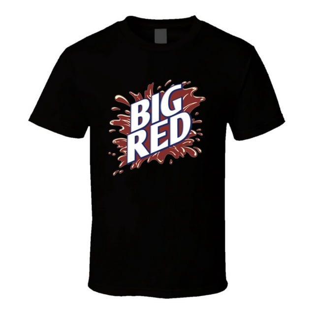 Big Red Soda Pop Drink Logo Funny T Shirt - Walmart.com