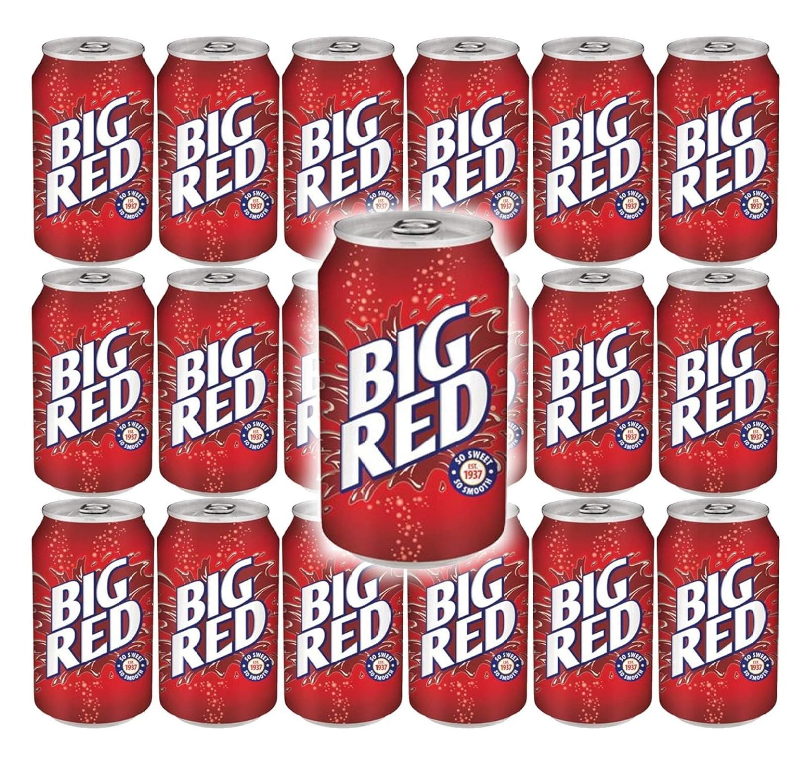 Big Red Soda Soft Drink, 12 Ounce (18 Cans) - Walmart.com