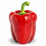 Big Red Sweet Bell Pepper Seeds/Annual/Full Sun/65 Seeds 1/2 Gram ...