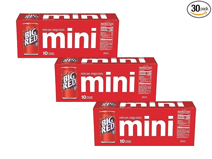 Big Red and Big Red Zero Cream Soda Soft Drink Bundled by Louisiana ...