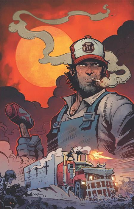 Big Rig #3 Cvr G Inc 1:10 Brett Parson Var (mr) Vault Comics Comic Book ...