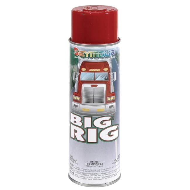 Big Rig Professional Coatings Spray Paint, Fleet Red - Walmart.com