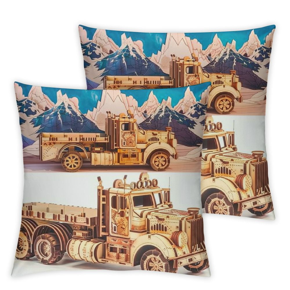 Big Rig Truck Car Wooden Puzzles for Adults and Kids to Build - Rides ...