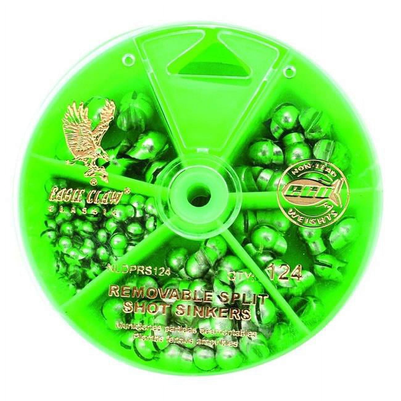 Big Rock Sports 124 Piece Split Shot Sinker - Walmart.com