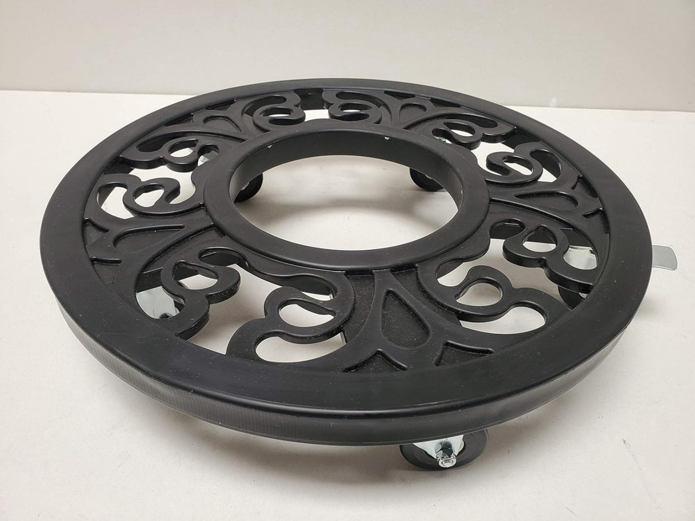 Big Roll; Easy Rolling; Decorative,Heavy Duty Plastic;Patio Caddy Plant ...