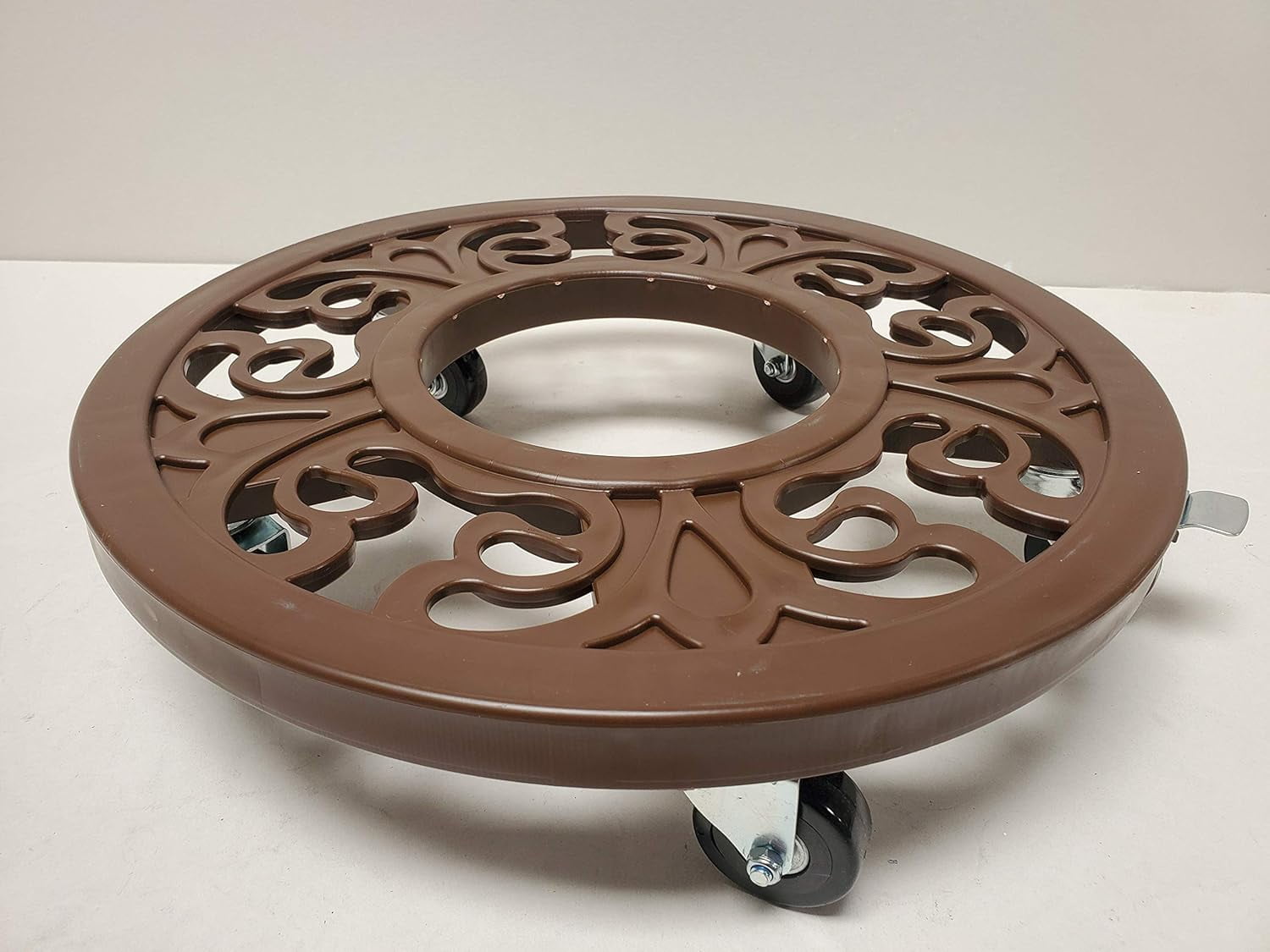 Big Roll; Easy Rolling; Decorative,Heavy Duty Plastic;Patio Caddy Plant ...