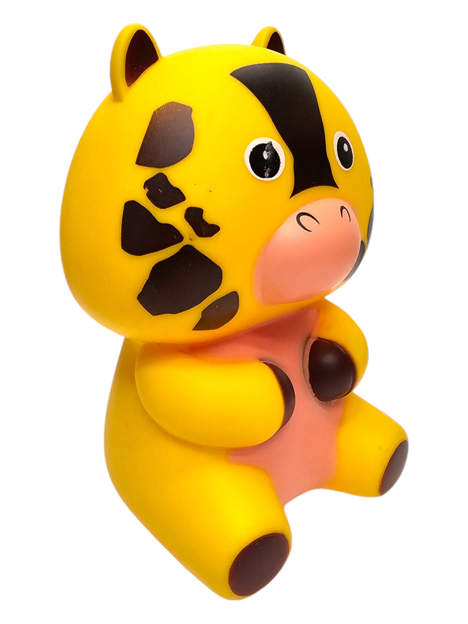 Big Rubber Belly Buddies Collectible (Giraffe) (6 Inch) Colorful Animal ...