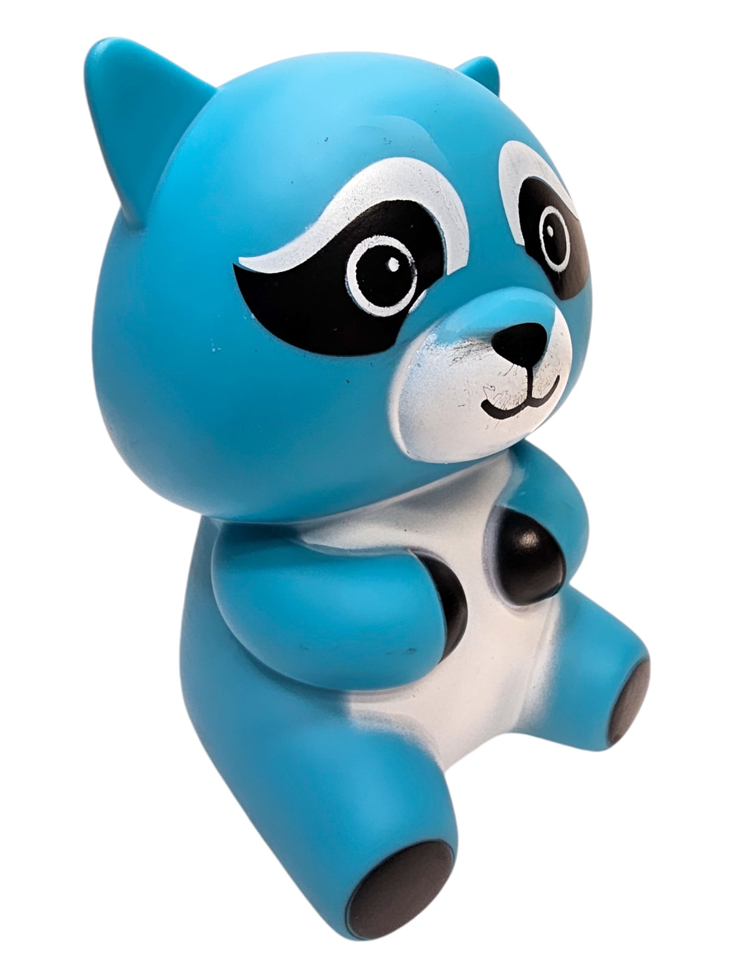 Big Rubber Belly Buddies Collectible (Raccoon) (6 Inch) Colorful Animal ...
