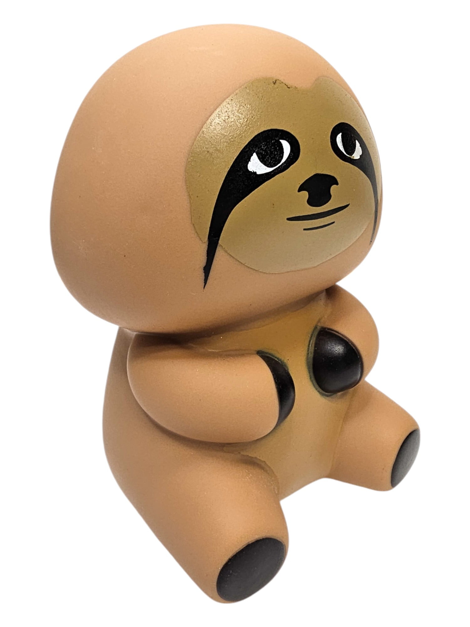 Big Rubber Belly Buddies Collectible (Sloth) (6 Inch) Colorful Animal ...