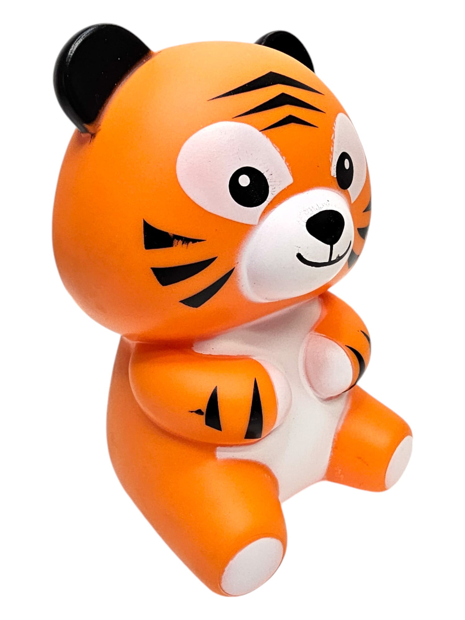 Big Rubber Belly Buddies Collectible (Tiger) (6 Inch) Colorful Animal ...