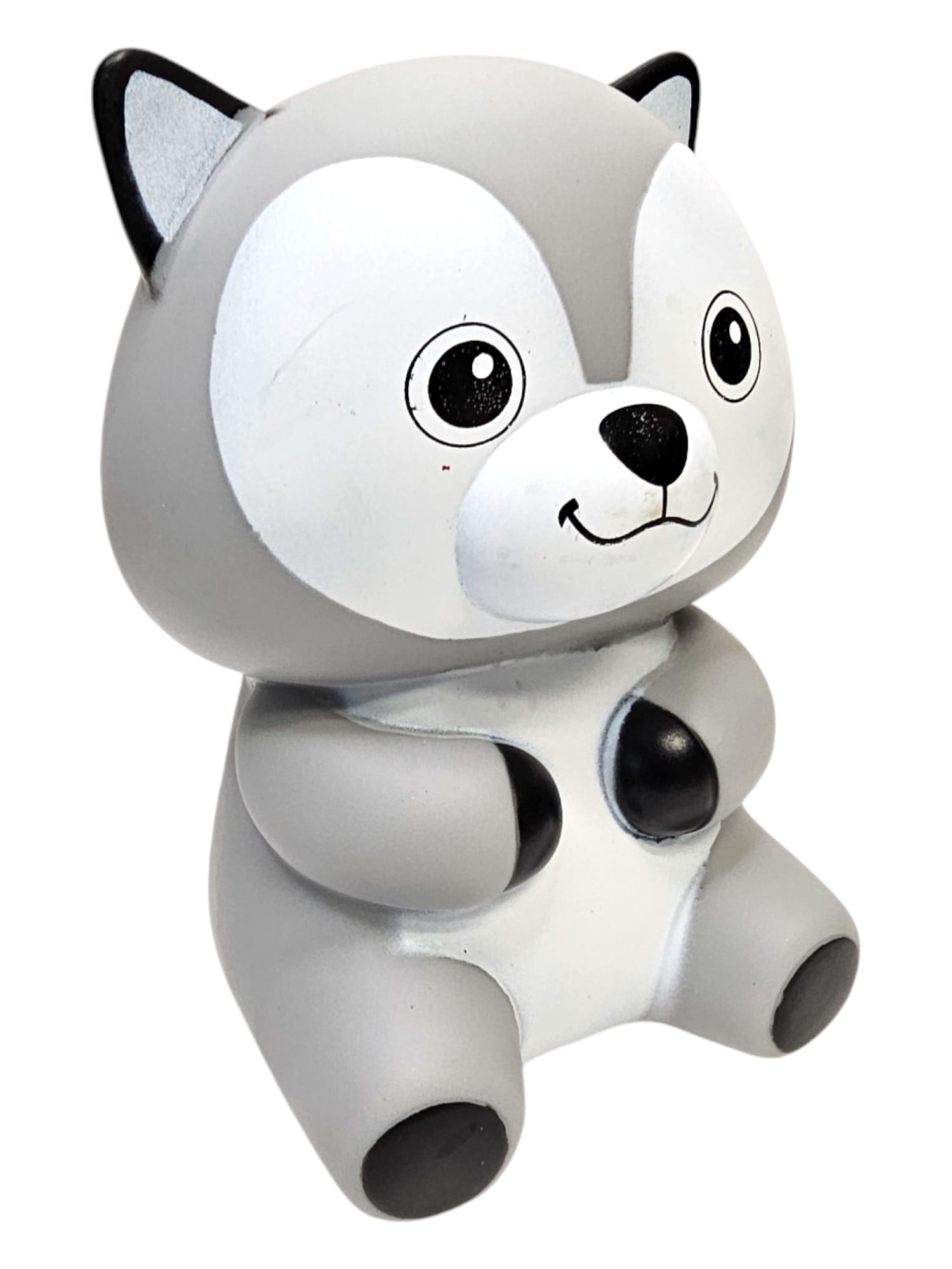 Big Rubber Belly Buddies Collectible (Wolf) (6 Inch) Colorful Animal ...