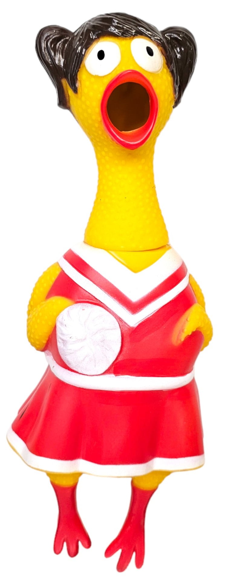 Big Rubber Chicken Collectible Mix (Cheerleader) 9.5" Fun Screaming ...