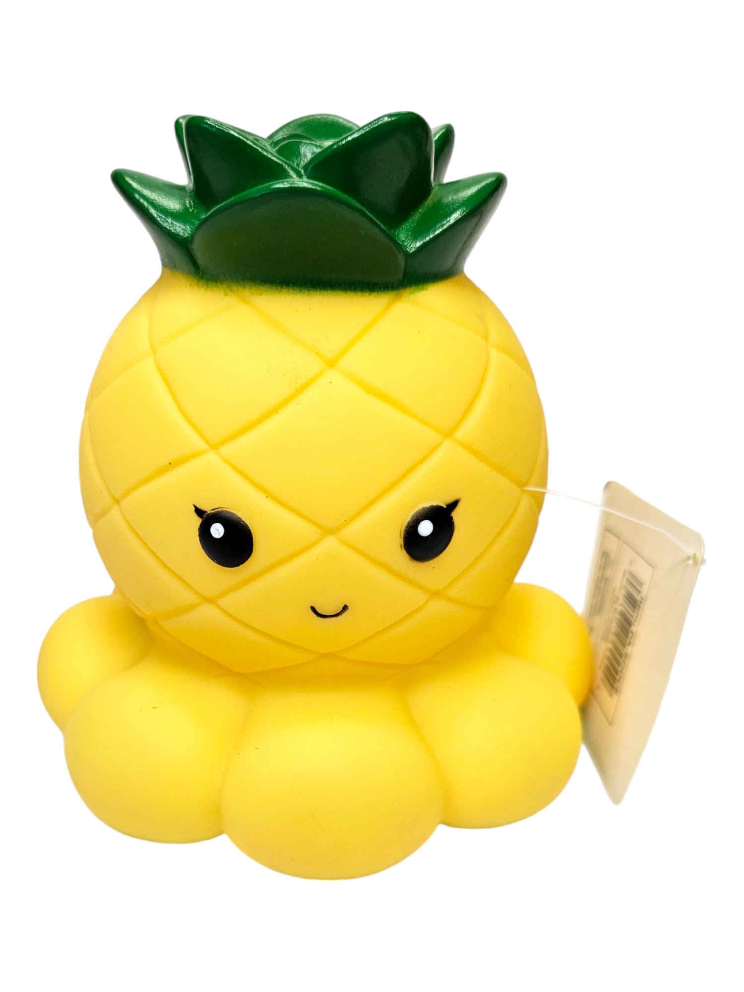 Big Rubber Octopus (Pineapple) 5-6" Tall Fun Bath Toy and Carnival Game ...