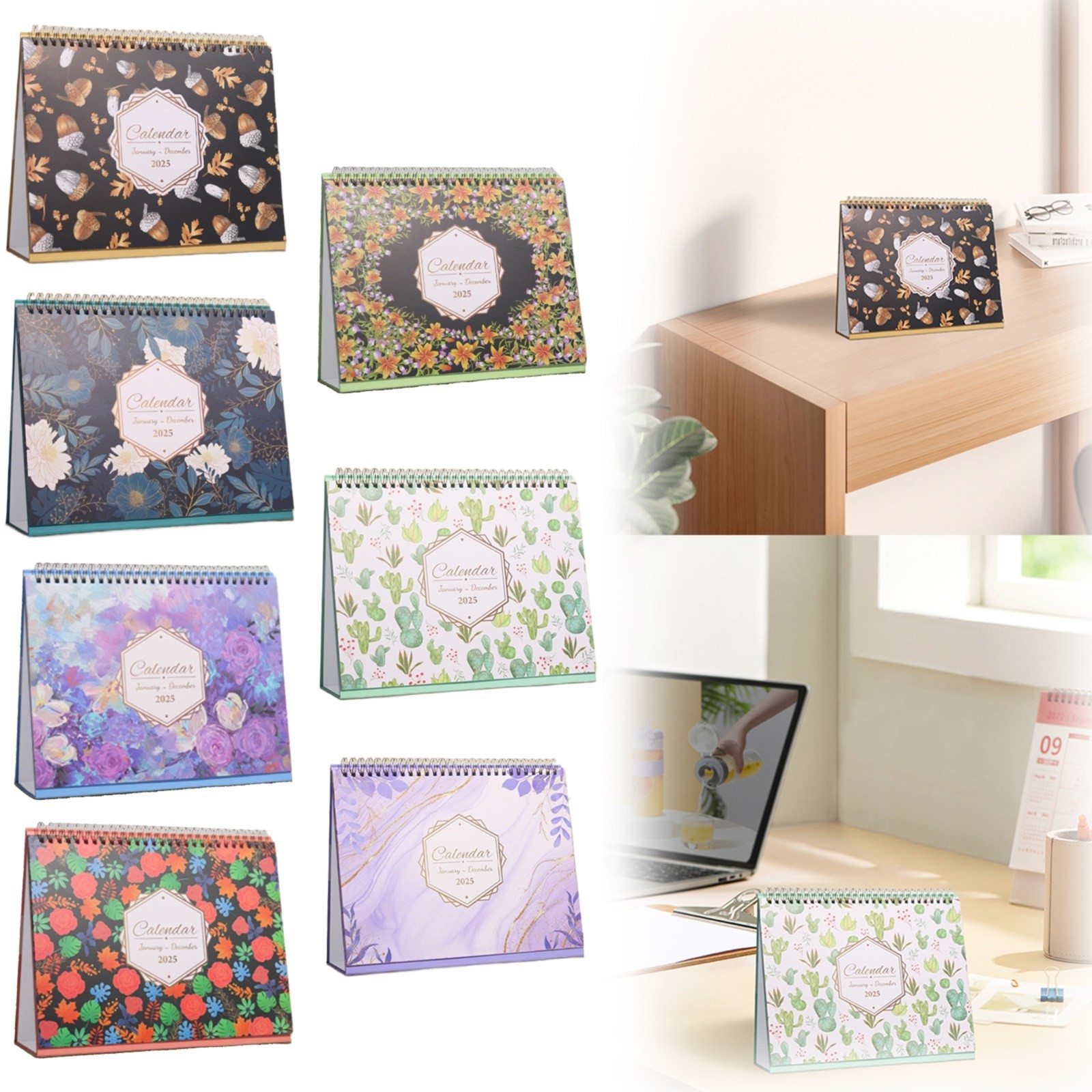 Big Sale! 1X2025 Calendar 2025 Epiphyllum Flower Blooming Calendar Home ...