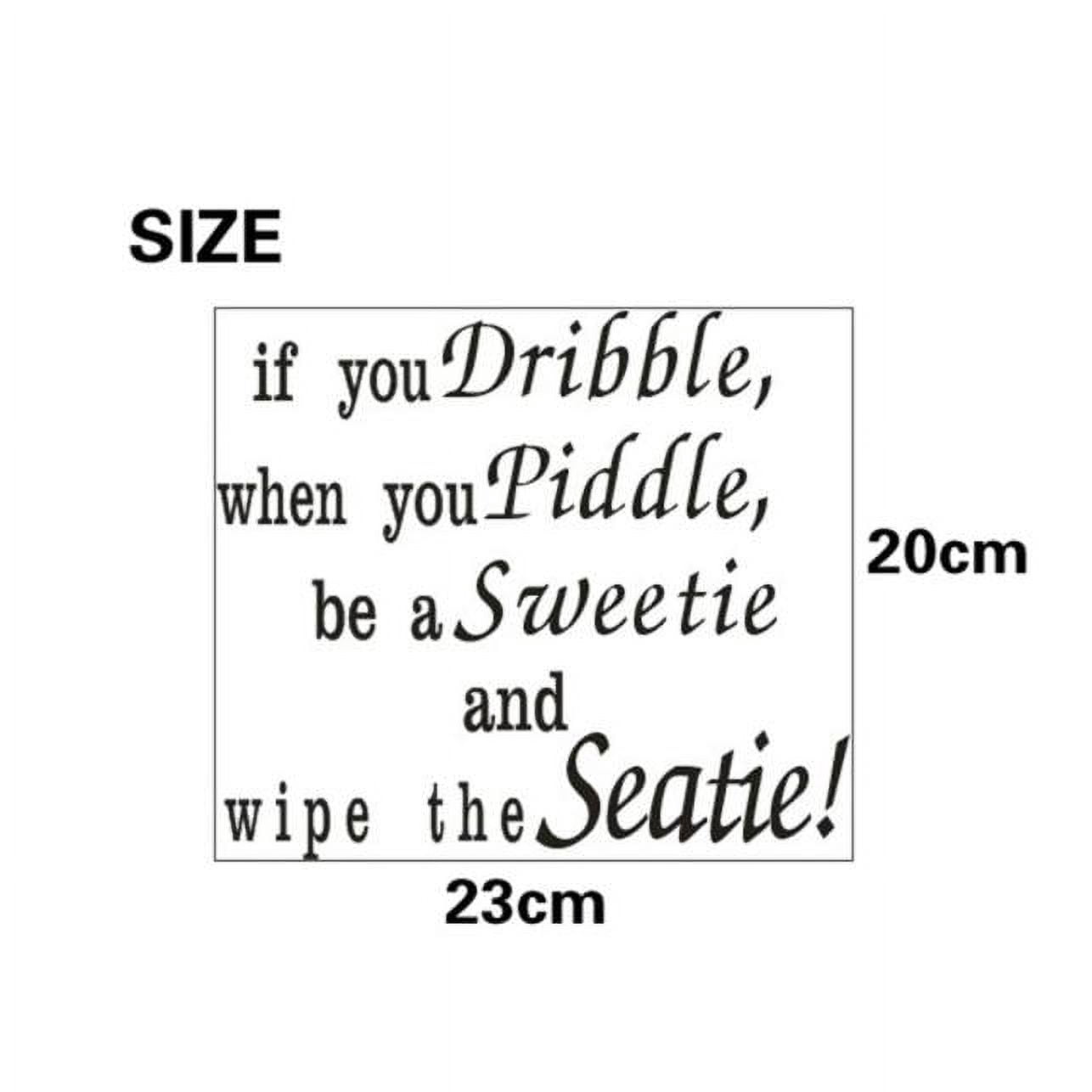 Big Sale! Fdelink Wall Stickers for Sticker Toilet Gesture Seat Hand ...