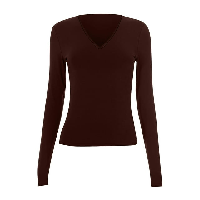 Big Sale Mifelio Long Sleeve Shirts For Women Womens Long Sleeve V