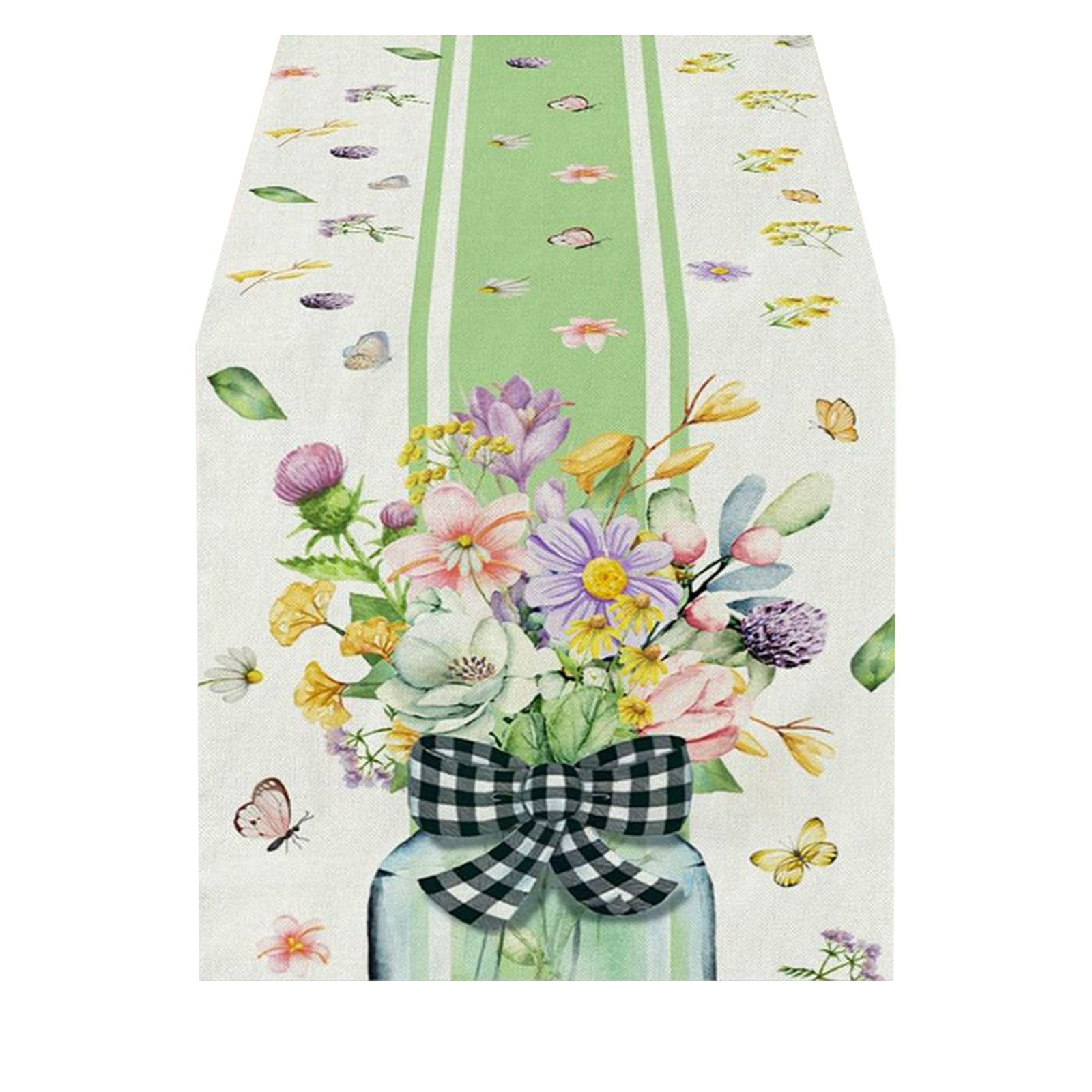 Big Sale! Ongmies Table Runner Clearance Summer Table Cloth Summer ...