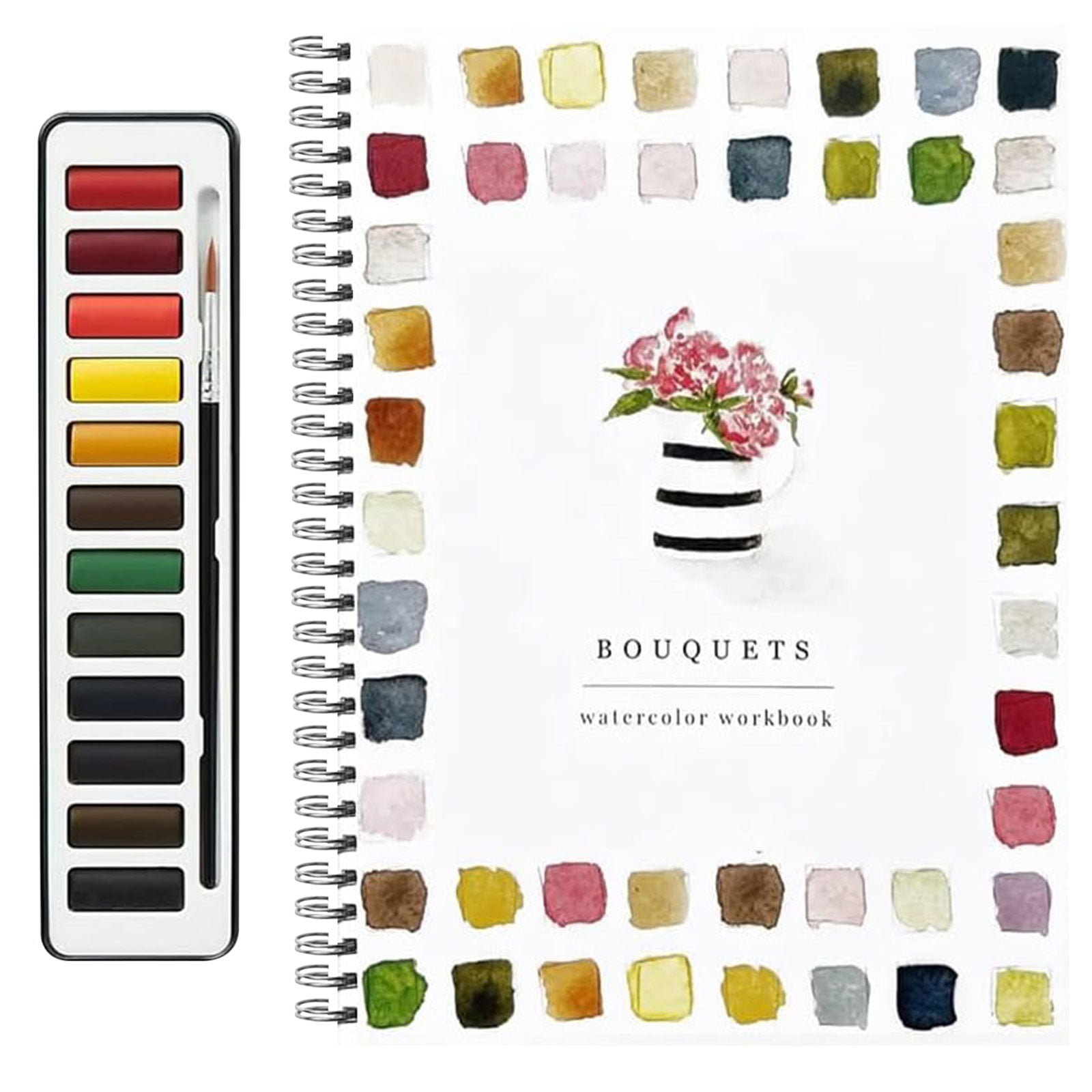 Big Sale! Painting Supplies Watercolor Workbooks Beginner Friendly ...
