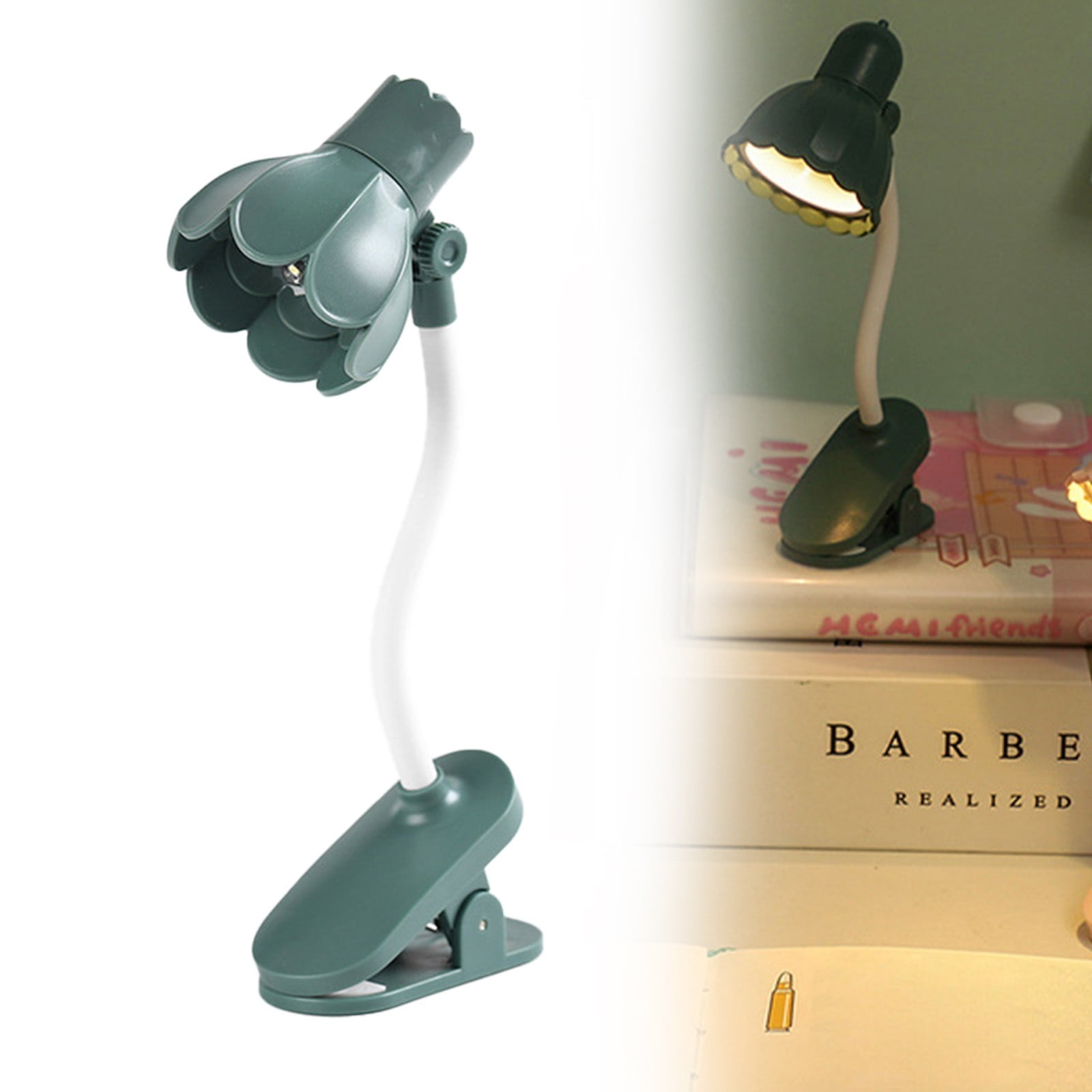 Big Sale!Piaybook Desk Lamp Book Light Foldable Table Desk Book Reading ...