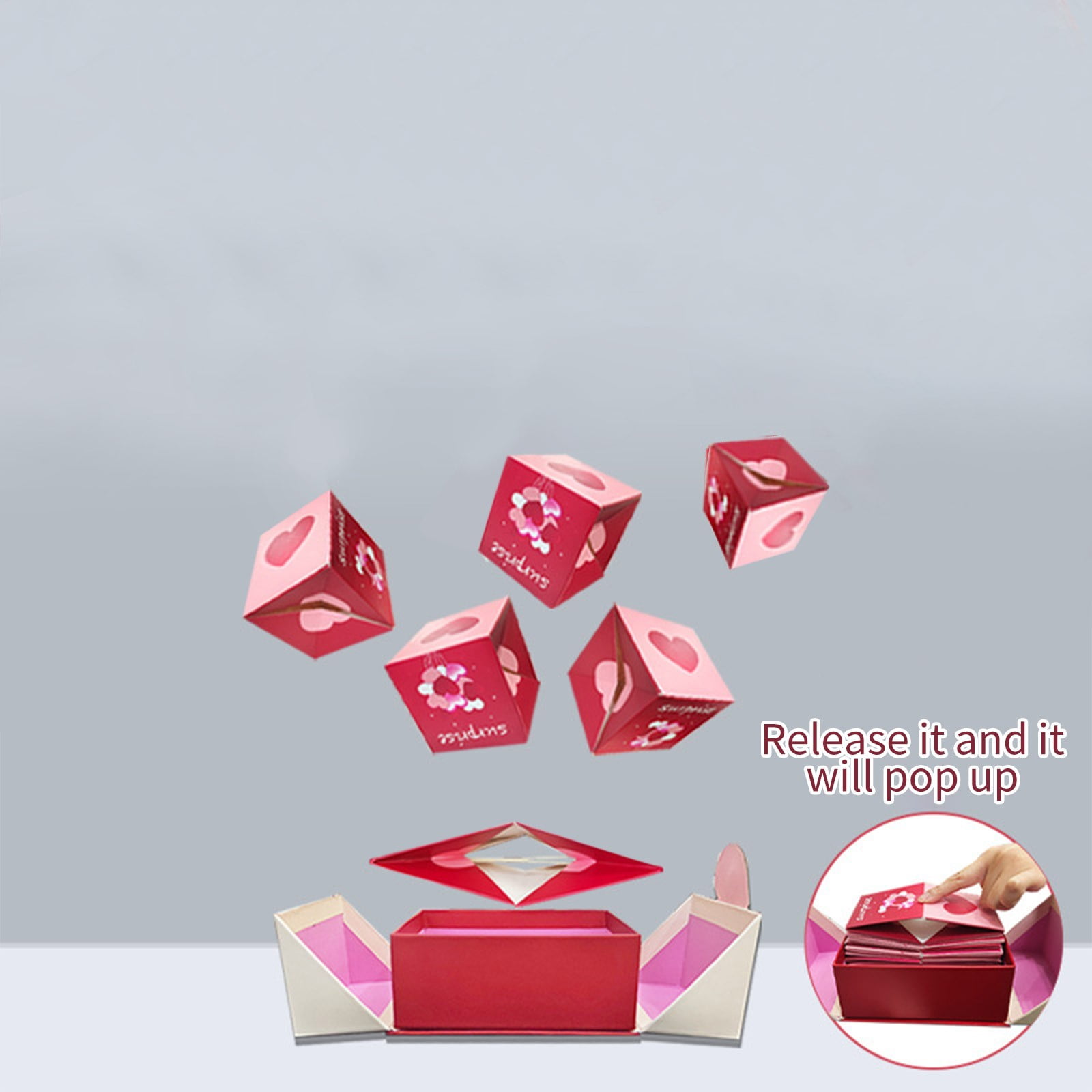 Big Sale! WEANT Valentines Decorations Surprise Bounce Box Valentine's ...